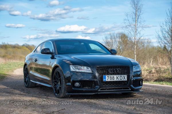 Black Audi A5 2008 in Tallinn, with an engine capacity of 3.00 L and mileage of 253 thousand km for 8500 €, photo 4 on AUTOMOTO.COM.LV