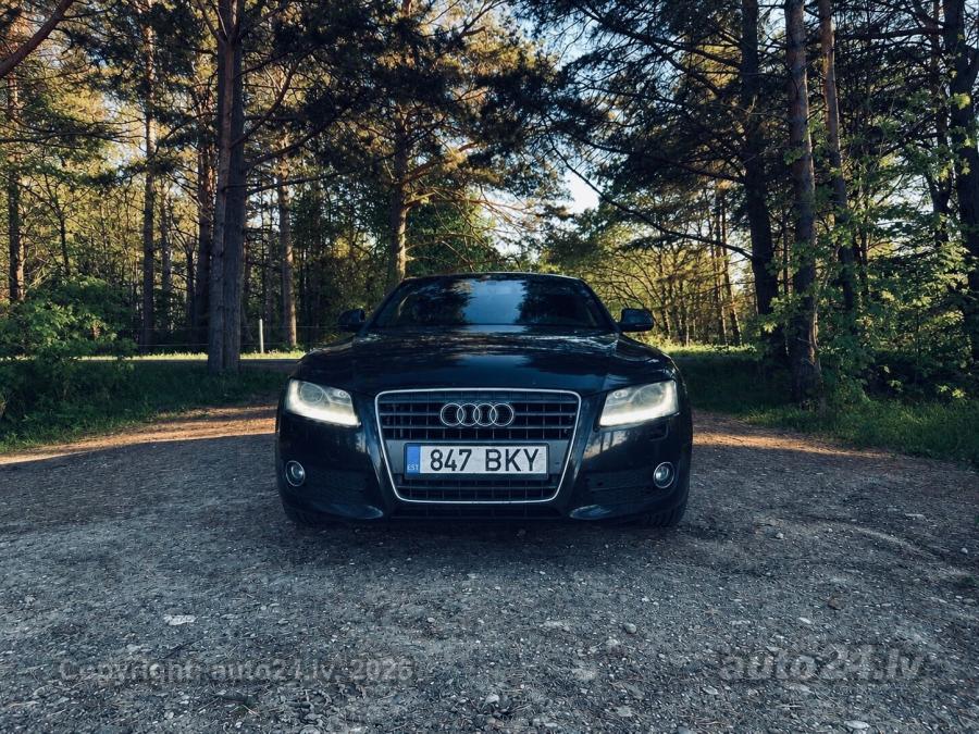Melns Audi A5 2008 Tallina, ar dzinēja tilpumu 1.80 L un nobraukumu 357 tūkst. km par 6200 €, foto 1 vietnē AUTOMOTO.COM.LV