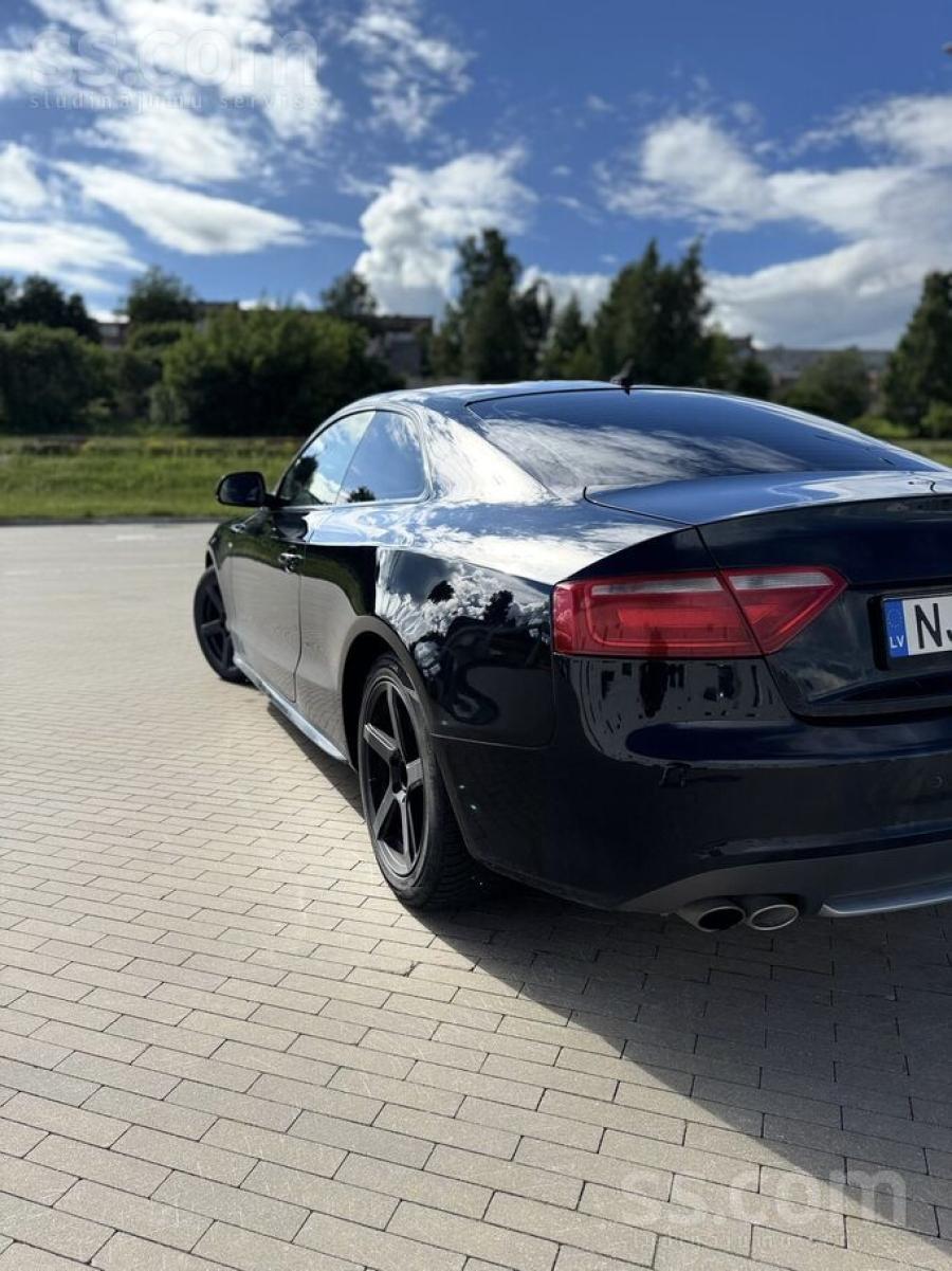 Melns Audi A5 2008 Rēzekne, ar dzinēja tilpumu 3.00 L un nobraukumu 320 tūkst. km par 6999 €, foto 5 vietnē AUTOMOTO.COM.LV