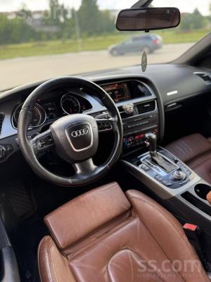 Melns Audi A5 2008 Rēzekne, ar dzinēja tilpumu 3.00 L un nobraukumu 320 tūkst. km par 6999 €, foto 7 vietnē AUTOMOTO.COM.LV