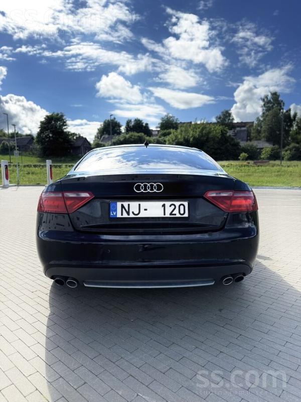 Black Audi A5 2008 in Rezekne, with an engine capacity of 3.00 L and mileage of 320 thousand km for 6999 €, photo 8 on AUTOMOTO.COM.LV