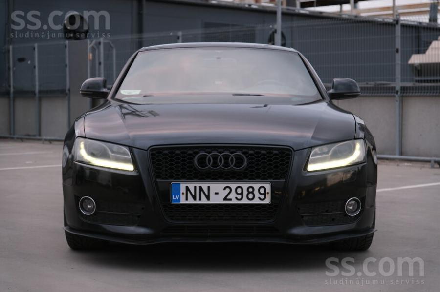 Melns Audi A5 2008 Rīga, ar dzinēja tilpumu 2.70 L un nobraukumu 397 tūkst. km par 6200 €, foto 1 vietnē AUTOMOTO.COM.LV