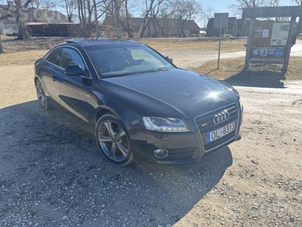 Черный Ауди А5 2008 в Валмиера, объемом двигателя 2.70 л и пробегом 303 тыс. км за 5400 €, фото 2 на AUTOMOTO.COM.LV