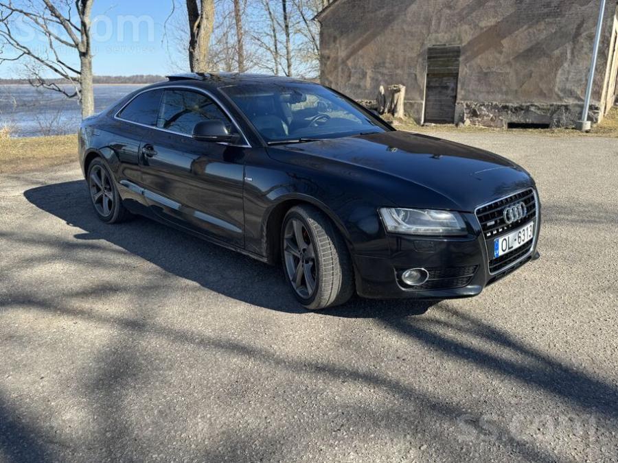 Черный Ауди А5 2008 в Валмиера, объемом двигателя 2.70 л и пробегом 303 тыс. км за 5400 €, фото 10 на AUTOMOTO.COM.LV