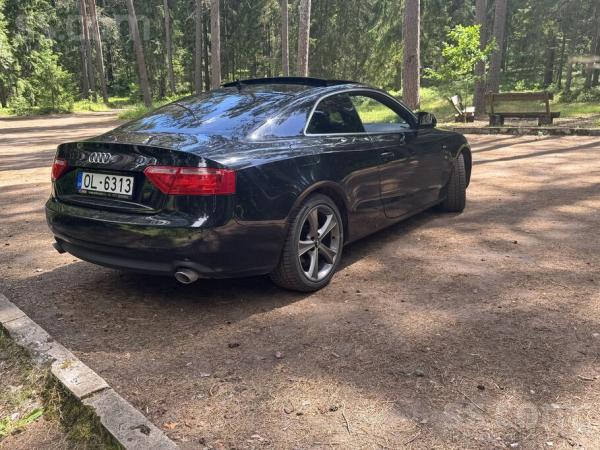 Black Audi A5 2008 in Valmiera, with an engine capacity of 2.70 L and mileage of 303 thousand km for 5100 €, photo 4 on AUTOMOTO.COM.LV