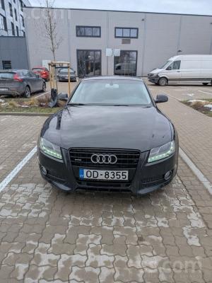 Melns Audi A5 2008 Rīga, ar dzinēja tilpumu 3.00 L un nobraukumu 368 tūkst. km par 7000 €, foto  vietnē AUTOMOTO.COM.LV