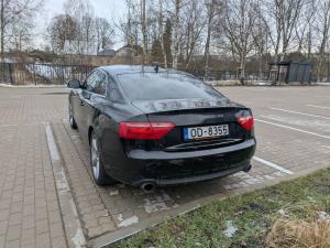 Black Audi A5 2008 in Riga, with an engine capacity of 3.00 L and mileage of 368 thousand km for 7000 €, photo 11 on AUTOMOTO.COM.LV