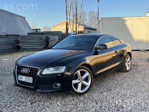 Melns Audi A5 2008 Rīga, ar dzinēja tilpumu 3.00 L un nobraukumu 369 tūkst. km par 6900 €, foto  vietnē AUTOMOTO.COM.LV
