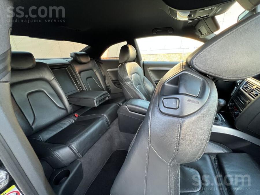 Melns Audi A5 2008 Rīga, ar dzinēja tilpumu 3.00 L un nobraukumu 369 tūkst. km par 6900 €, foto 14 vietnē AUTOMOTO.COM.LV