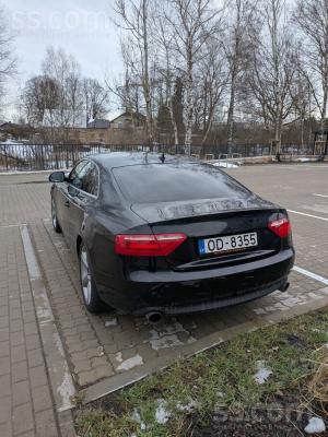 Melns Audi A5 2008 Rīga, ar dzinēja tilpumu 3.00 L un nobraukumu 367 tūkst. km par 7400 €, foto 4 vietnē AUTOMOTO.COM.LV