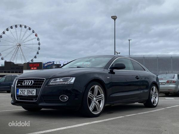 Black Audi A5 2008 in Tallinn, with an engine capacity of 2.70 L and mileage of 324 thousand km for 5300 €, photo 5 on AUTOMOTO.COM.LV
