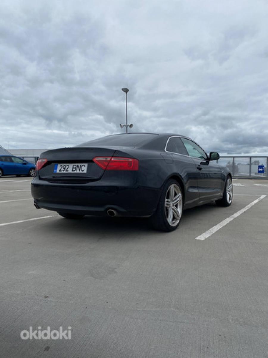 Melns Audi A5 2008 Tallina, ar dzinēja tilpumu 2.70 L un nobraukumu 324 tūkst. km par 5300 €, foto 1 vietnē AUTOMOTO.COM.LV