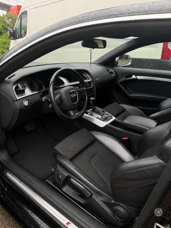 Black Audi A5 2008 in Vilnius, with an engine capacity of 2.70 L and mileage of 231 thousand km for 6300 €, photo 6 on AUTOMOTO.COM.LV