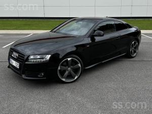 Черный Ауди А5 2008 в Рига, объемом двигателя 3.00 л и пробегом 322 тыс. км за 6500 €, фото  на AUTOMOTO.COM.LV