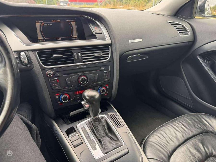 Melns Audi A5 2008 Viļņa, ar dzinēja tilpumu 2.70 L un nobraukumu 290 tūkst. km par 3350 €, foto 9 vietnē AUTOMOTO.COM.LV