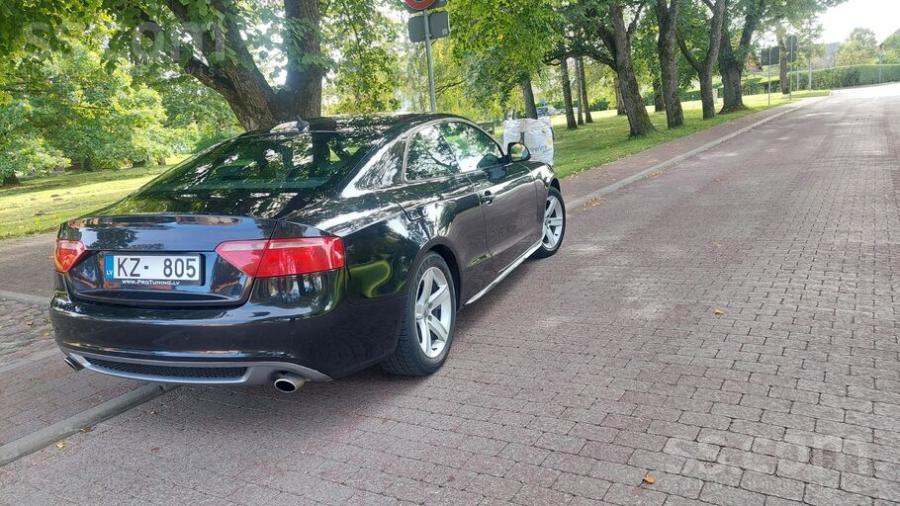 Melns Audi A5 2008 Kuldīga, ar dzinēja tilpumu 2.70 L un nobraukumu 318 tūkst. km par 6660 €, foto 4 vietnē AUTOMOTO.COM.LV