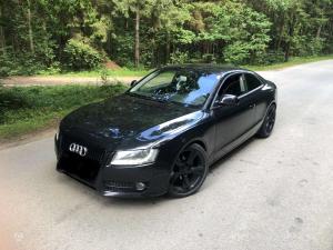 Melns Audi A5 2008 Plungė, ar dzinēja tilpumu 2.70 L un nobraukumu 248 tūkst. km par 4700 €, foto  vietnē AUTOMOTO.COM.LV