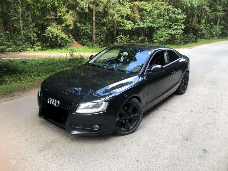 Melns Audi A5 2008 Plungė, ar dzinēja tilpumu 2.70 L un nobraukumu 248 tūkst. km par 4700 €, foto 1 vietnē AUTOMOTO.COM.LV