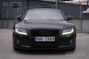 Black Audi A5 2008 in Riga, with an engine capacity of 2.70 L and mileage of 397 thousand km for 6000 €, photo  on AUTOMOTO.COM.LV