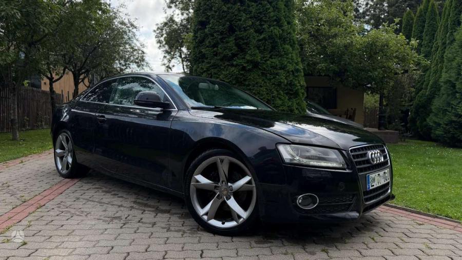 Melns Audi A5 2008 Viļņa, ar dzinēja tilpumu 2.97 L un nobraukumu 288 tūkst. km par 2900 €, foto 1 vietnē AUTOMOTO.COM.LV