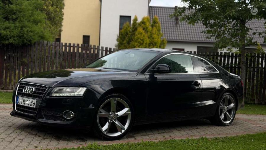 Melns Audi A5 2008 Viļņa, ar dzinēja tilpumu 2.97 L un nobraukumu 288 tūkst. km par 2900 €, foto 4 vietnē AUTOMOTO.COM.LV