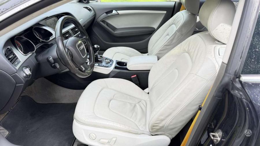 Melns Audi A5 2008 Viļņa, ar dzinēja tilpumu 2.97 L un nobraukumu 288 tūkst. km par 2900 €, foto 10 vietnē AUTOMOTO.COM.LV