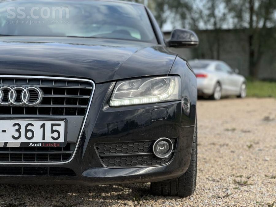 Melns Audi A5 2008 Valmiera, ar dzinēja tilpumu 2.00 L un nobraukumu 180 tūkst. km par 5490 €, foto 3 vietnē AUTOMOTO.COM.LV