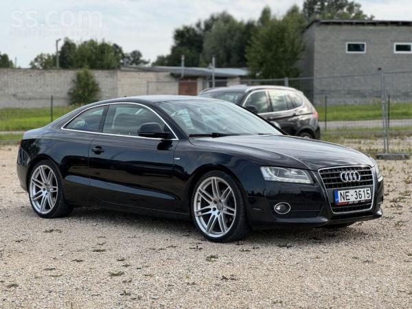Melns Audi A5 2008 Valmiera, ar dzinēja tilpumu 2.00 L un nobraukumu 180 tūkst. km par 5490 €, foto 5 vietnē AUTOMOTO.COM.LV