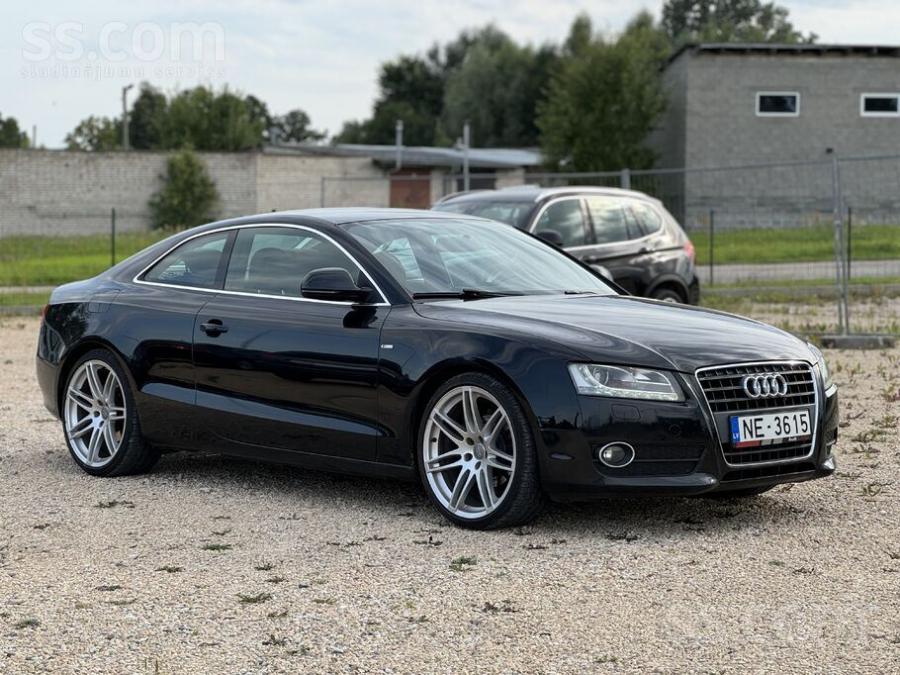 Melns Audi A5 2008 Valmiera, ar dzinēja tilpumu 2.00 L un nobraukumu 180 tūkst. km par 5490 €, foto 6 vietnē AUTOMOTO.COM.LV