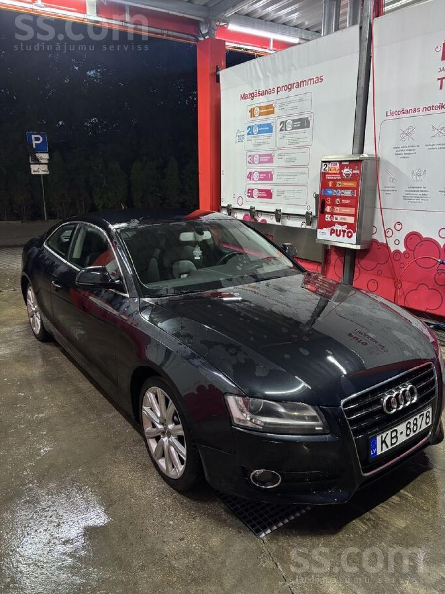 Melns Audi A5 2008 Rīga, ar dzinēja tilpumu 2.00 L un nobraukumu 216 tūkst. km par 5750 €, foto 3 vietnē AUTOMOTO.COM.LV