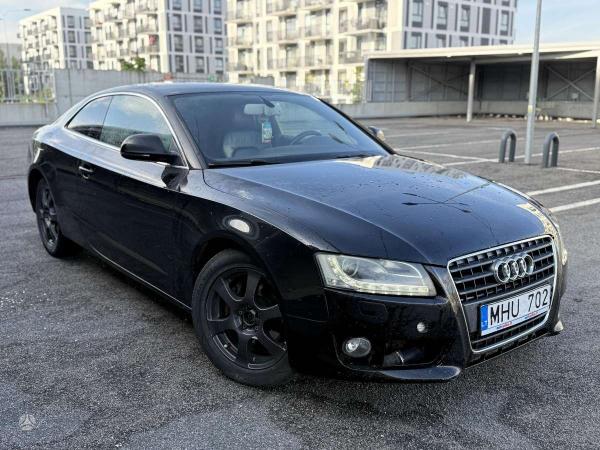 Melns Audi A5 2008 Viļņa, ar dzinēja tilpumu 1.80 L un nobraukumu 304 tūkst. km par 2950 €, foto 1 vietnē AUTOMOTO.COM.LV