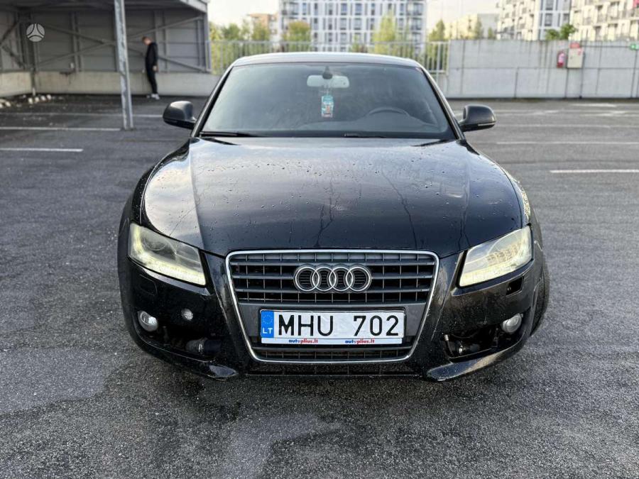 Melns Audi A5 2008 Viļņa, ar dzinēja tilpumu 1.80 L un nobraukumu 304 tūkst. km par 2950 €, foto 6 vietnē AUTOMOTO.COM.LV