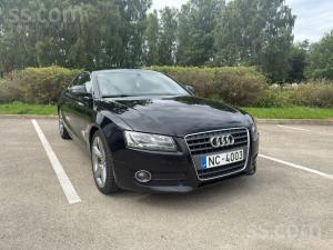 Черный Ауди А5 2008 в Рига, объемом двигателя 2.70 л и пробегом 325 тыс. км за 6990 €, фото  на AUTOMOTO.COM.LV