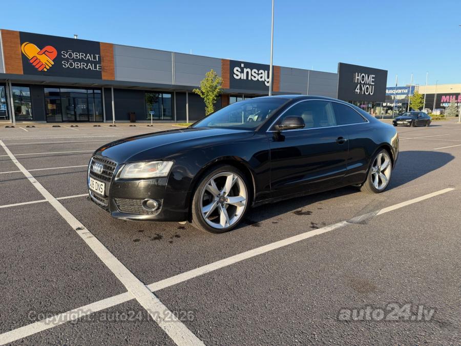 Melns Audi A5 2008 Tartu, ar dzinēja tilpumu 3.00 L un nobraukumu 270 tūkst. km par 5999 €, foto 3 vietnē AUTOMOTO.COM.LV