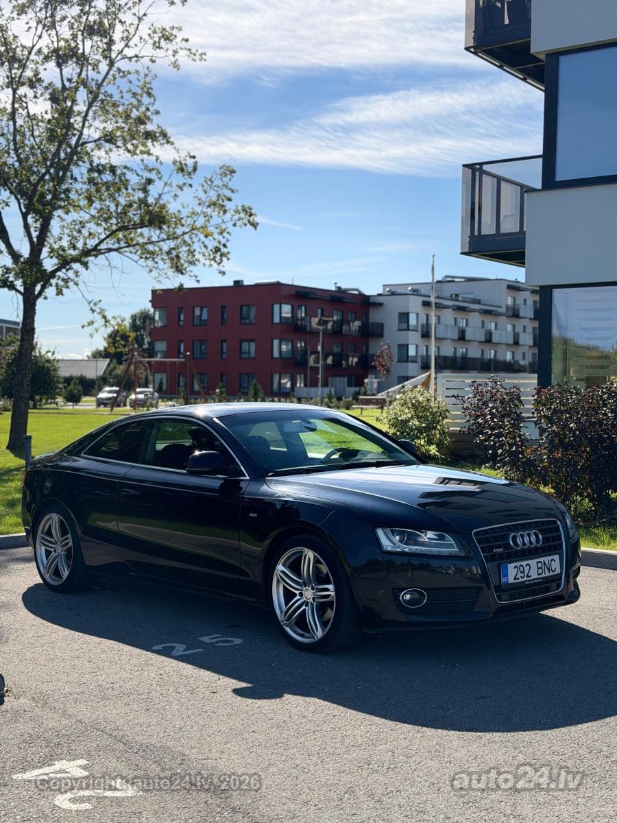Black Audi A5 2008 in Tartu, with an engine capacity of 2.70 L and mileage of 346 thousand km for 4500 €, photo 5 on AUTOMOTO.COM.LV