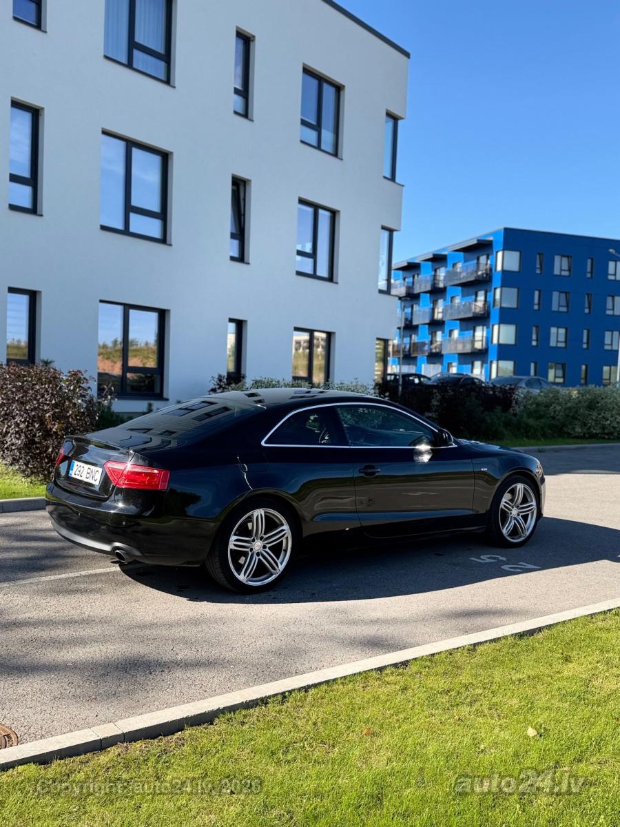 Black Audi A5 2008 in Tartu, with an engine capacity of 2.70 L and mileage of 346 thousand km for 4500 €, photo 7 on AUTOMOTO.COM.LV