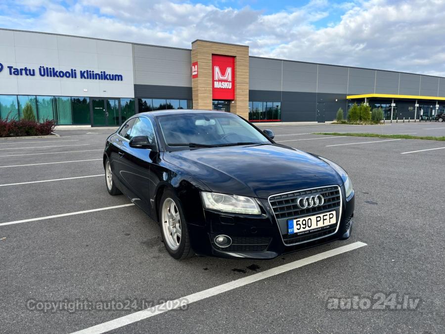 Melns Audi A5 2008 Tartu, ar dzinēja tilpumu 1.80 L un nobraukumu 252 tūkst. km par 4700 €, foto 1 vietnē AUTOMOTO.COM.LV