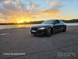 Melns Audi A5 2008 Limbaži, ar dzinēja tilpumu 3.20 L un nobraukumu 320 tūkst. km par 6800 €, foto  vietnē AUTOMOTO.COM.LV