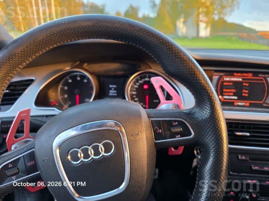 Melns Audi A5 2008 Limbaži, ar dzinēja tilpumu 3.20 L un nobraukumu 320 tūkst. km par 6800 €, foto 8 vietnē AUTOMOTO.COM.LV