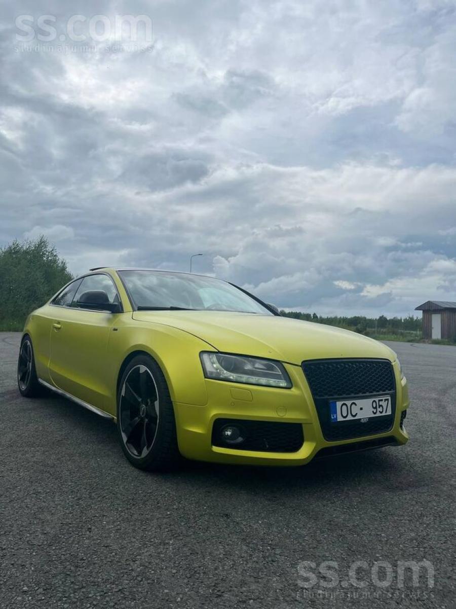 Melns Audi A5 2009 Rēzekne, ar dzinēja tilpumu 3.00 L un nobraukumu 279 tūkst. km par 6990 €, foto 1 vietnē AUTOMOTO.COM.LV