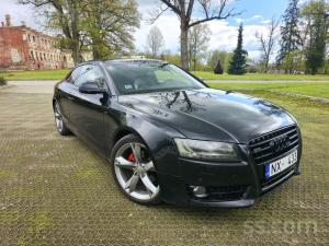 Melns Audi A5 2009 Gulbene, ar dzinēja tilpumu 2.00 L un nobraukumu 278 tūkst. km par 24500 €, foto 1 vietnē AUTOMOTO.COM.LV