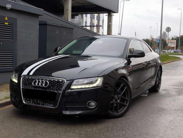 Black Audi A5 2009 in Tallinn, with an engine capacity of 2.97 L and mileage of 291 thousand km for 6500 €, photo 1 on AUTOMOTO.COM.LV