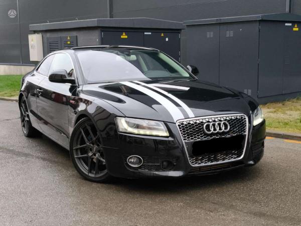 Black Audi A5 2009 in Tallinn, with an engine capacity of 2.97 L and mileage of 291 thousand km for 6500 €, photo 2 on AUTOMOTO.COM.LV