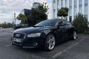 Melns Audi A5 2009 Kauņa, ar dzinēja tilpumu 2.70 L un nobraukumu 245 tūkst. km par 6300 €, foto  vietnē AUTOMOTO.COM.LV
