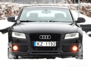 Black Audi A5 2009 in Riga, with an engine capacity of 3.00 L and mileage of 337 thousand km for 7390 €, photo 2 on AUTOMOTO.COM.LV