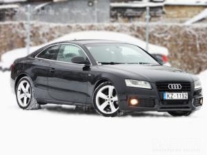 Black Audi A5 2009 in Riga, with an engine capacity of 3.00 L and mileage of 337 thousand km for 7390 €, photo 3 on AUTOMOTO.COM.LV