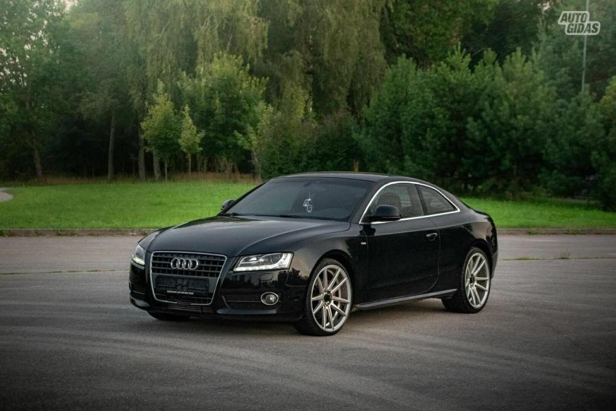 Black Audi A5 2009 in Jurbarkas, with an engine capacity of 1.80 L and mileage of 300 thousand km for 3000 €, photo 1 on AUTOMOTO.COM.LV