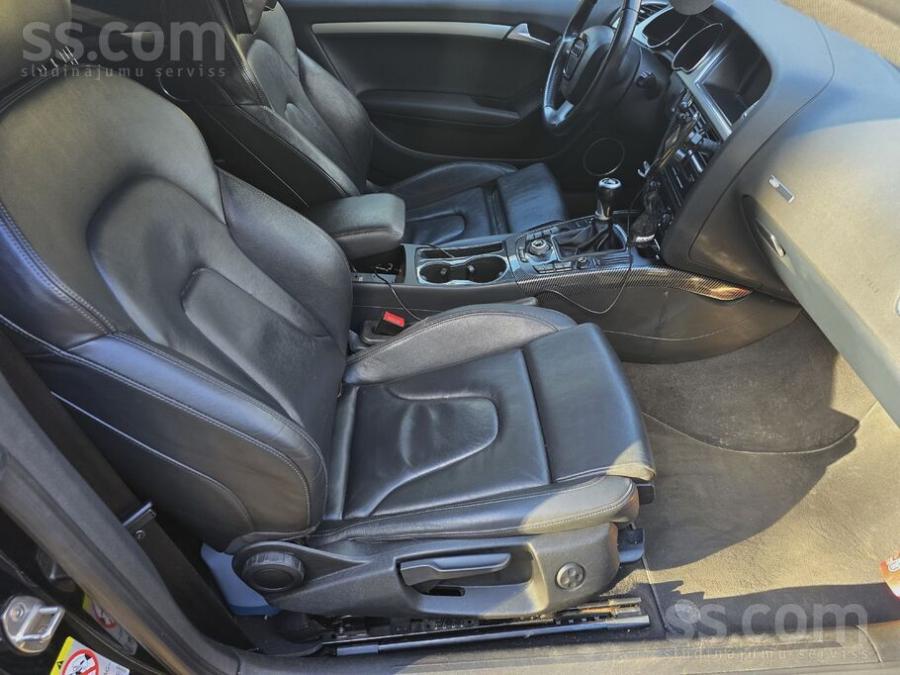 Melns Audi A5 2009 Rīga, ar dzinēja tilpumu 2.00 L un nobraukumu 430 tūkst. km par 5500 €, foto 12 vietnē AUTOMOTO.COM.LV