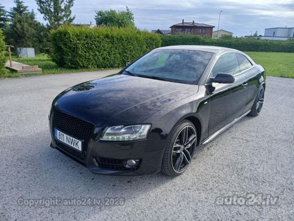 Melns Audi A5 2009 Tallina, ar dzinēja tilpumu 3.00 L un nobraukumu 215 tūkst. km par 5995 €, foto 1 vietnē AUTOMOTO.COM.LV