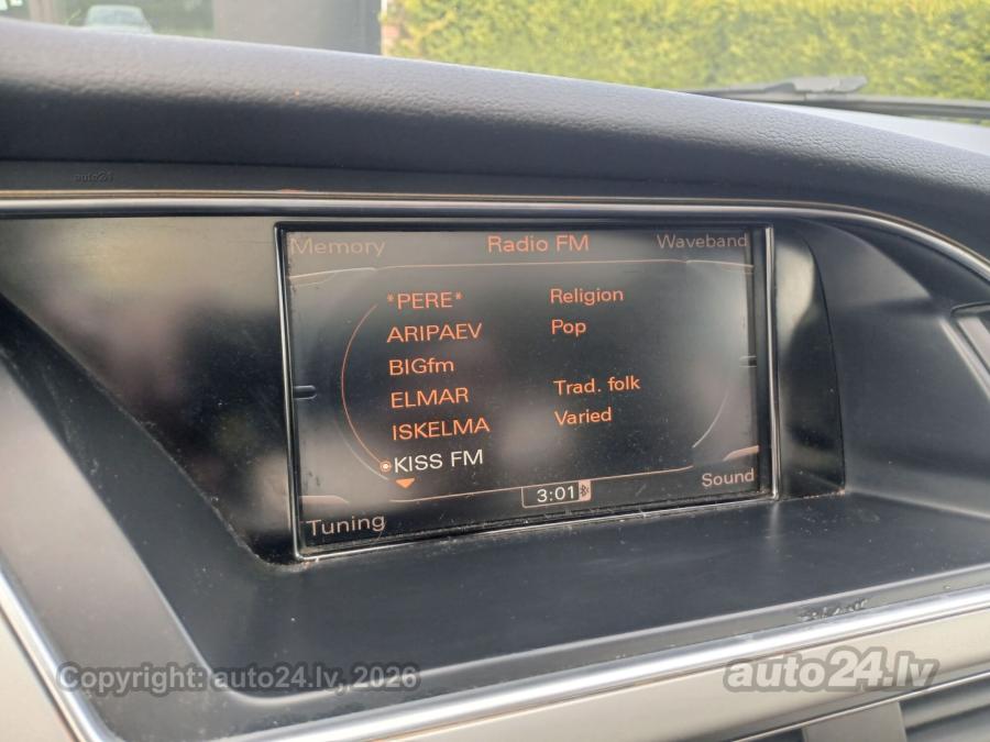 Черный Ауди А5 2009 в Таллин, объемом двигателя 3.00 л и пробегом 215 тыс. км за 5995 €, фото 16 на AUTOMOTO.COM.LV